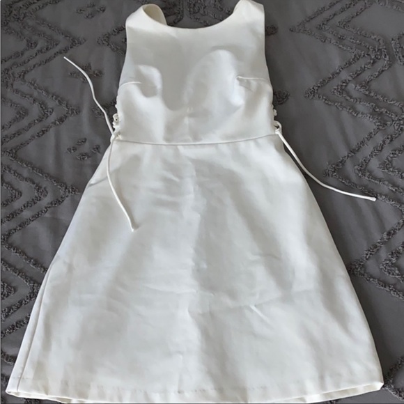 Zara | Dresses | Zara Backless White Dress | Poshmark